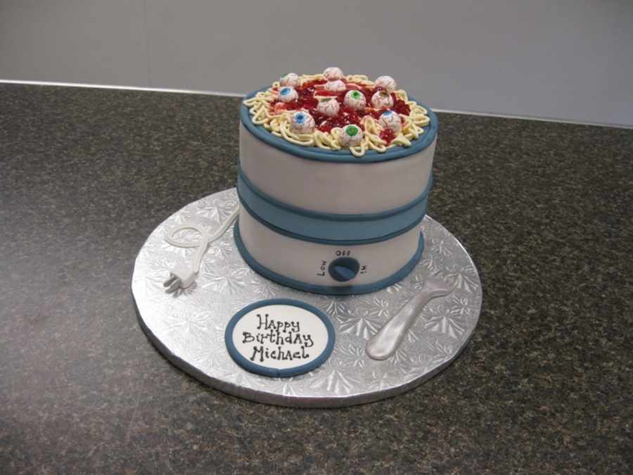 Spaghetti And Eyeballs - CakeCentral.com