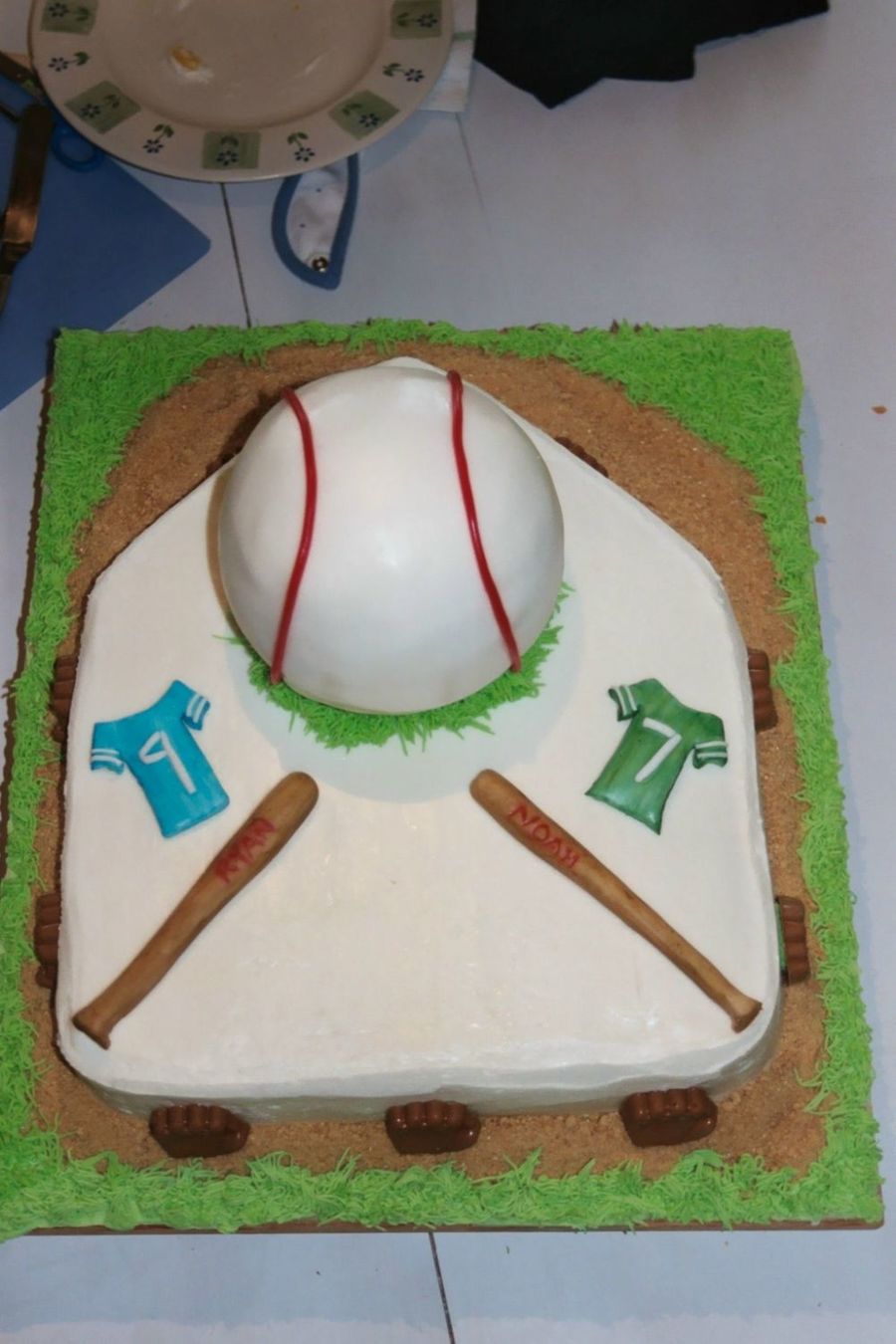 Baseball Cake - CakeCentral.com