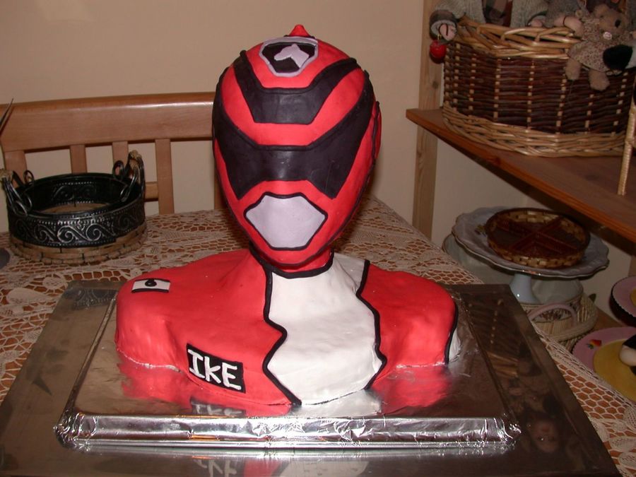 Power Ranger Cake - CakeCentral.com