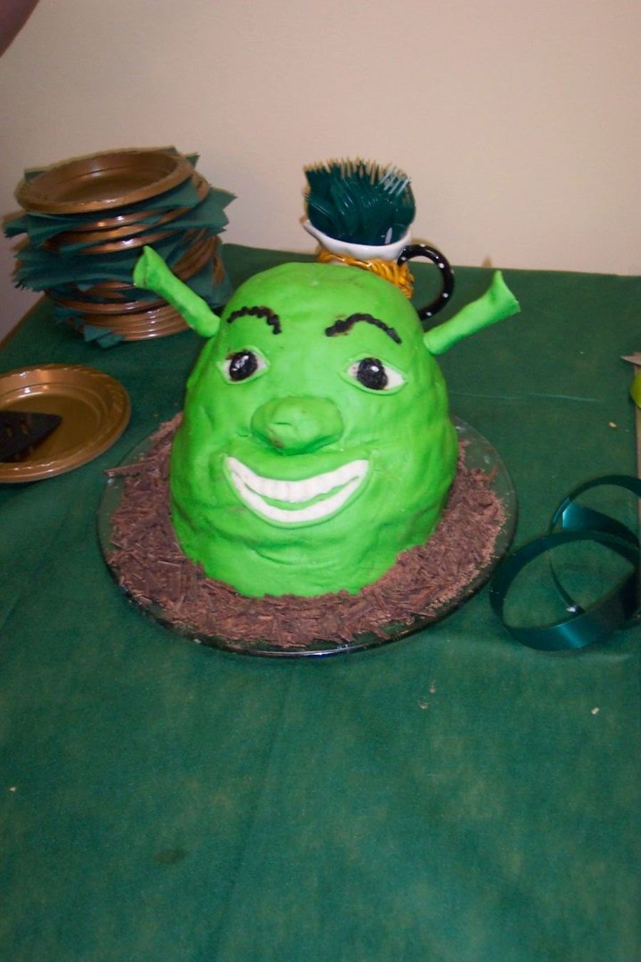 Shrek Cake 2 - CakeCentral.com