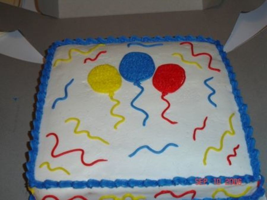 Birthday Balloons - CakeCentral.com