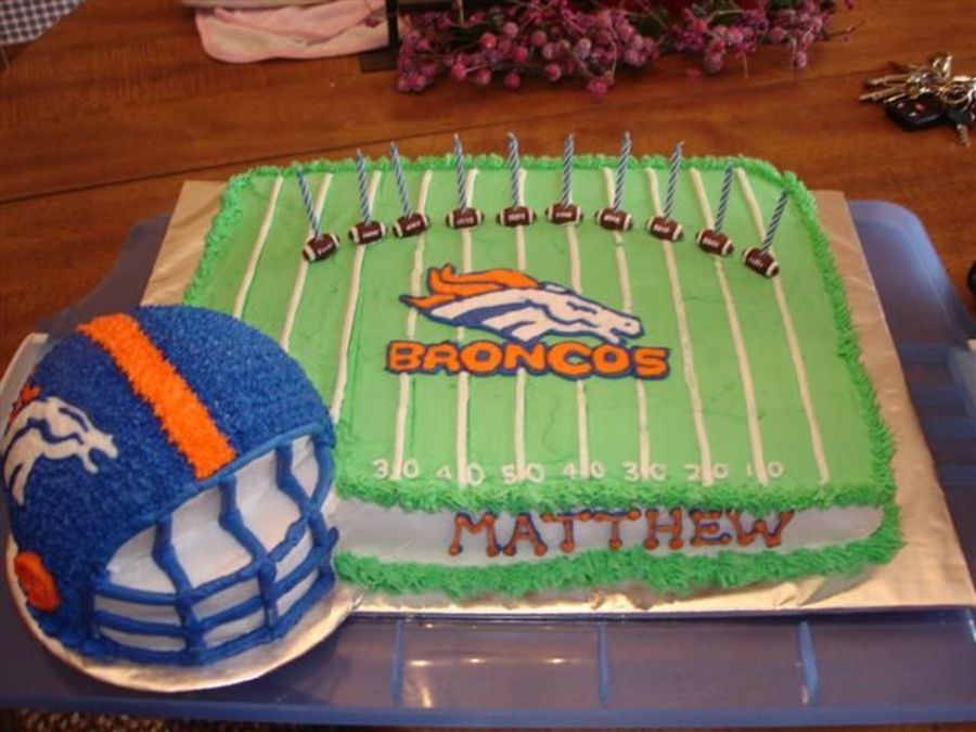 Go Broncos! - CakeCentral.com