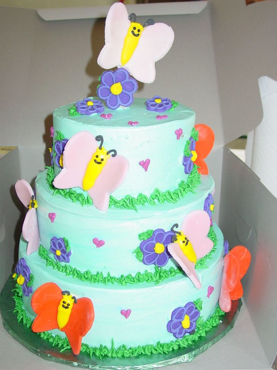 Butterflies A Flutter - CakeCentral.com