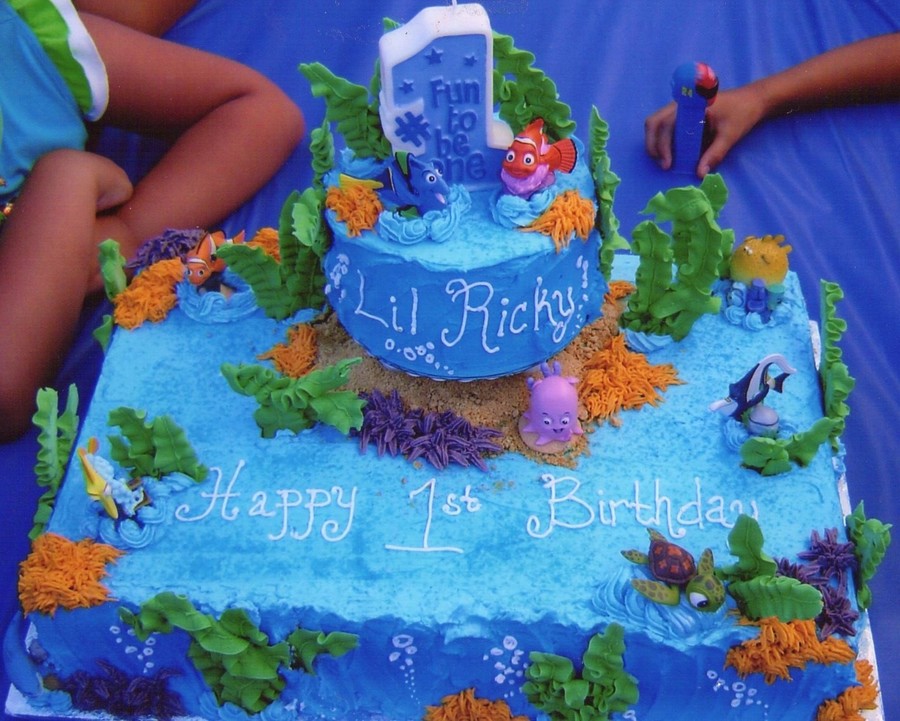 Finding Nemo Birthday Cake - CakeCentral.com