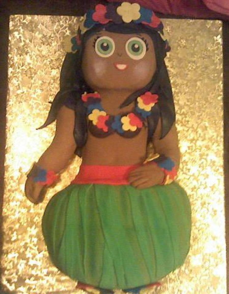 Hula Girl - CakeCentral.com