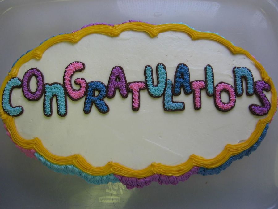 Congratulations - CakeCentral.com
