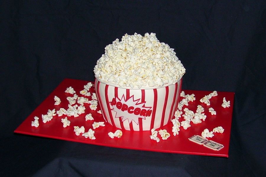 Popcorn Cake - CakeCentral.com