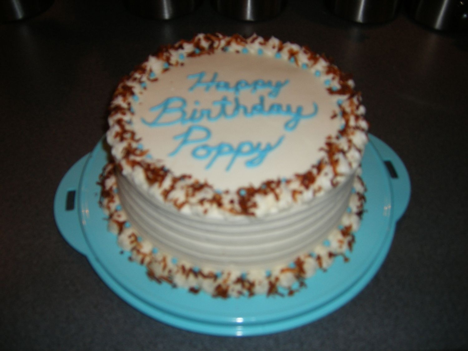 Coconut Birthday Cake - CakeCentral.com