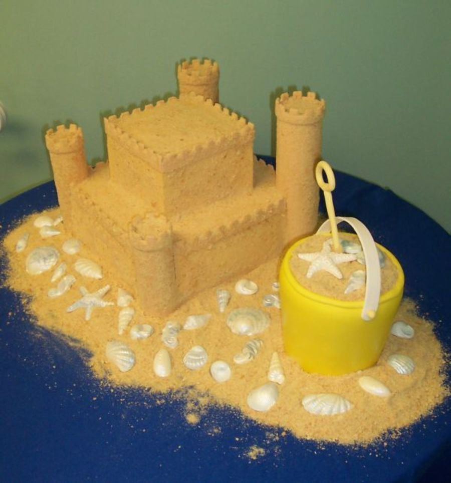 Sandcastle Cake - CakeCentral.com