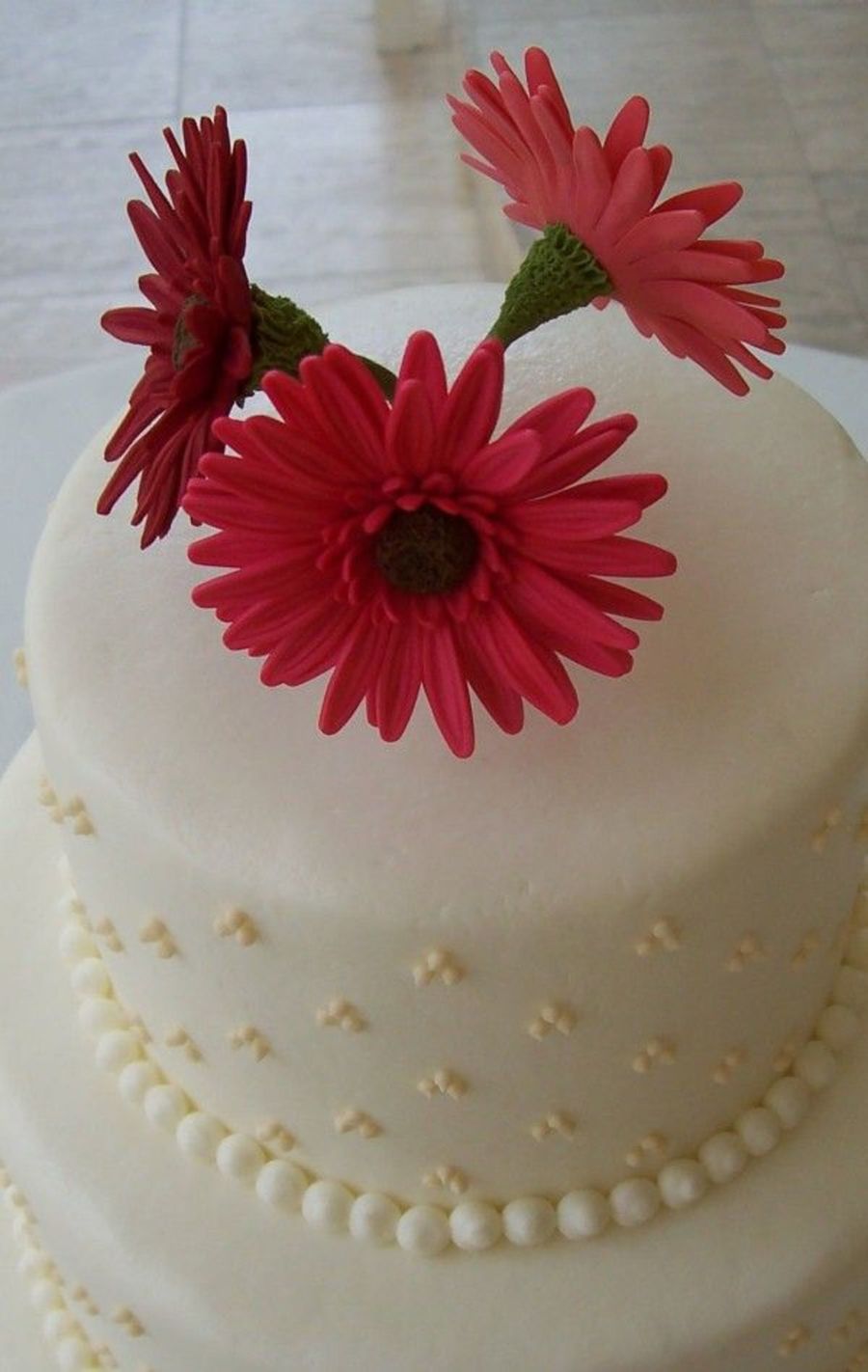 Gerbera Cake - CakeCentral.com