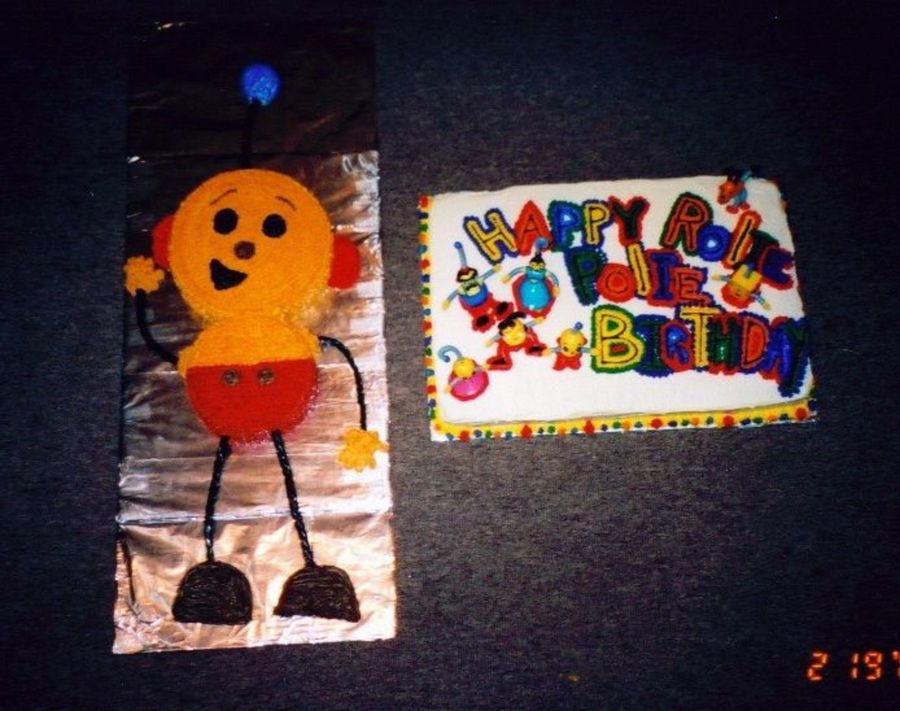 The Rolie Polie Olie Cakes Side By Side - CakeCentral.com