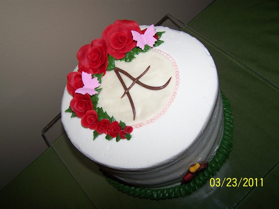 Rosey Birthday - CakeCentral.com