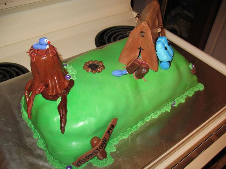 Yellowstone Cake - CakeCentral.com