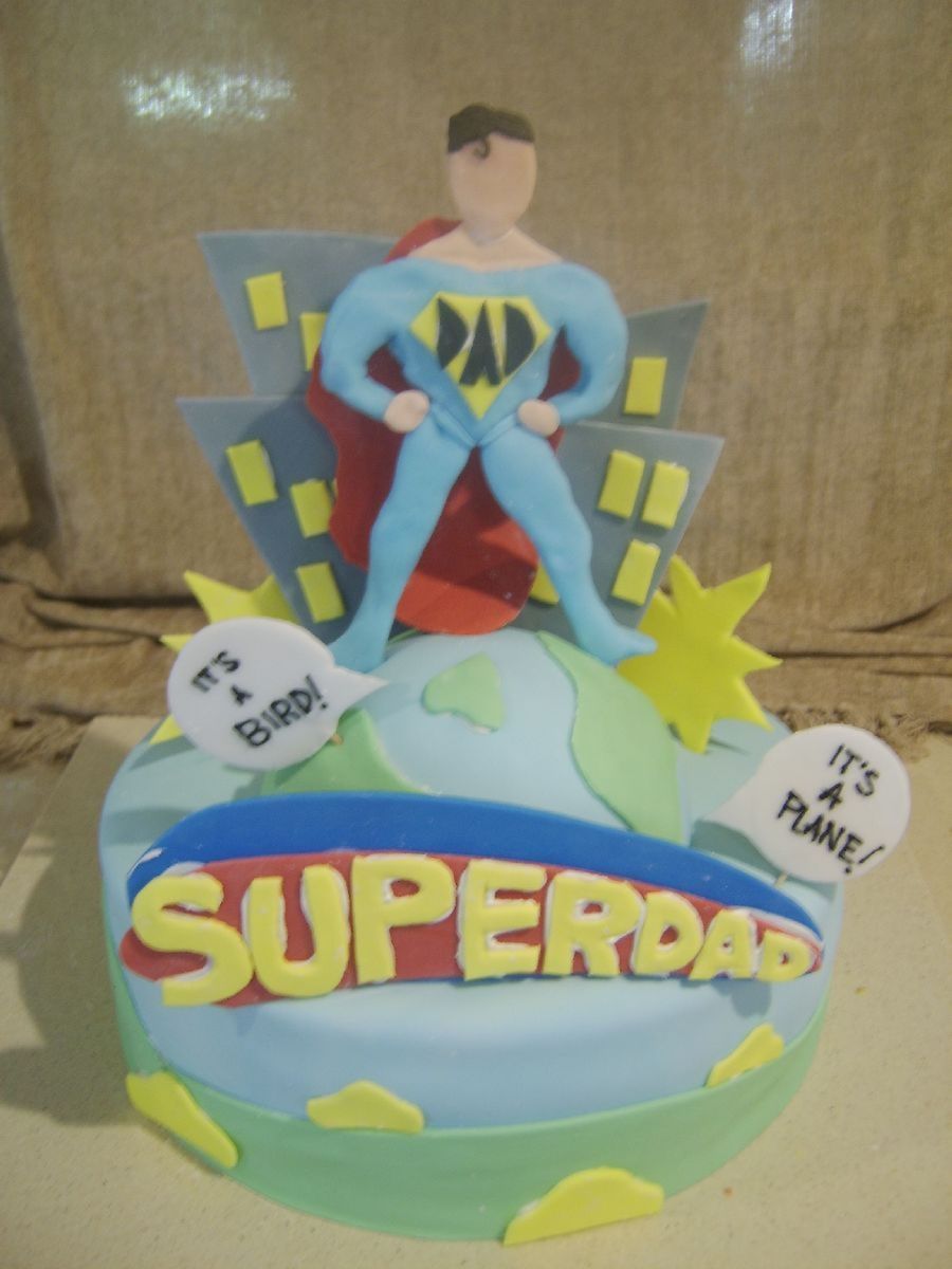 Superdad! - CakeCentral.com