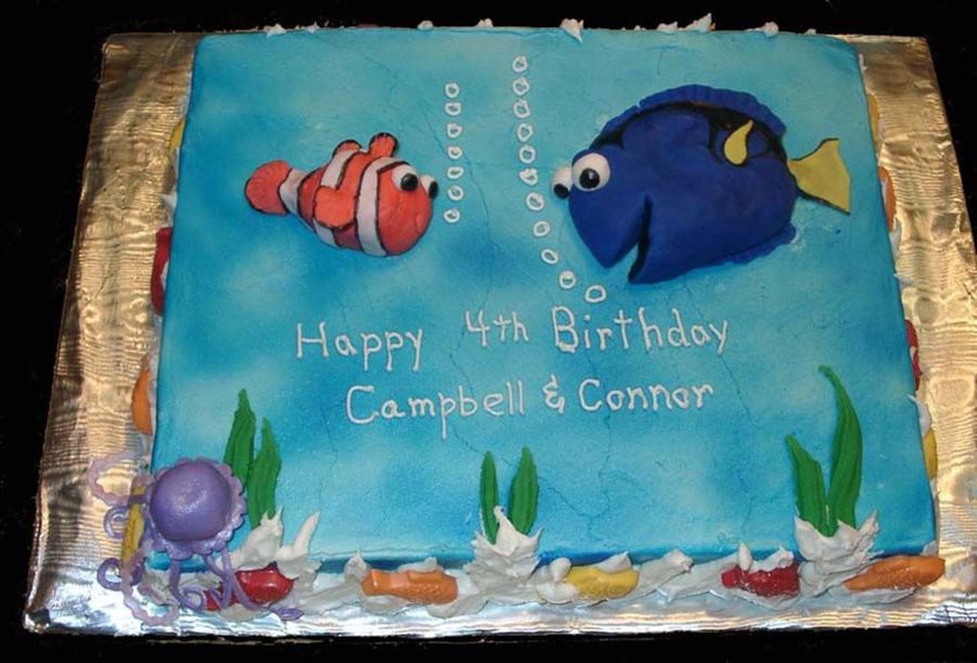 Nemo And Dorrie - CakeCentral.com