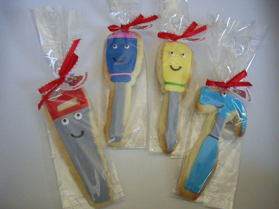 Handy Manny Cookies - CakeCentral.com