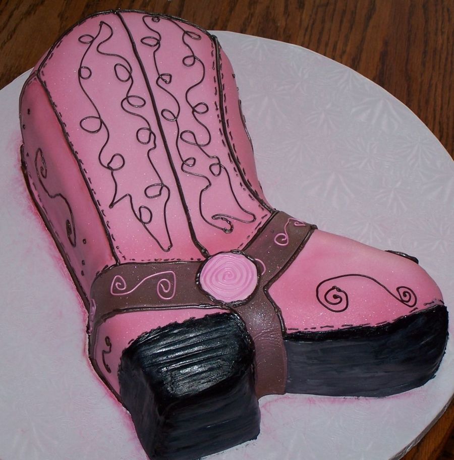 Cowgirl Boot - CakeCentral.com