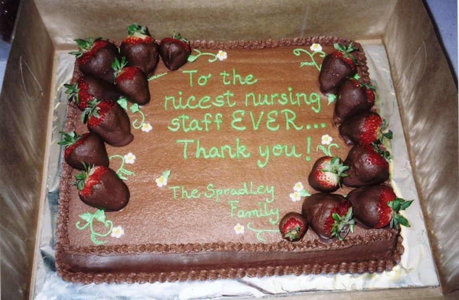 Thank You Cake - CakeCentral.com