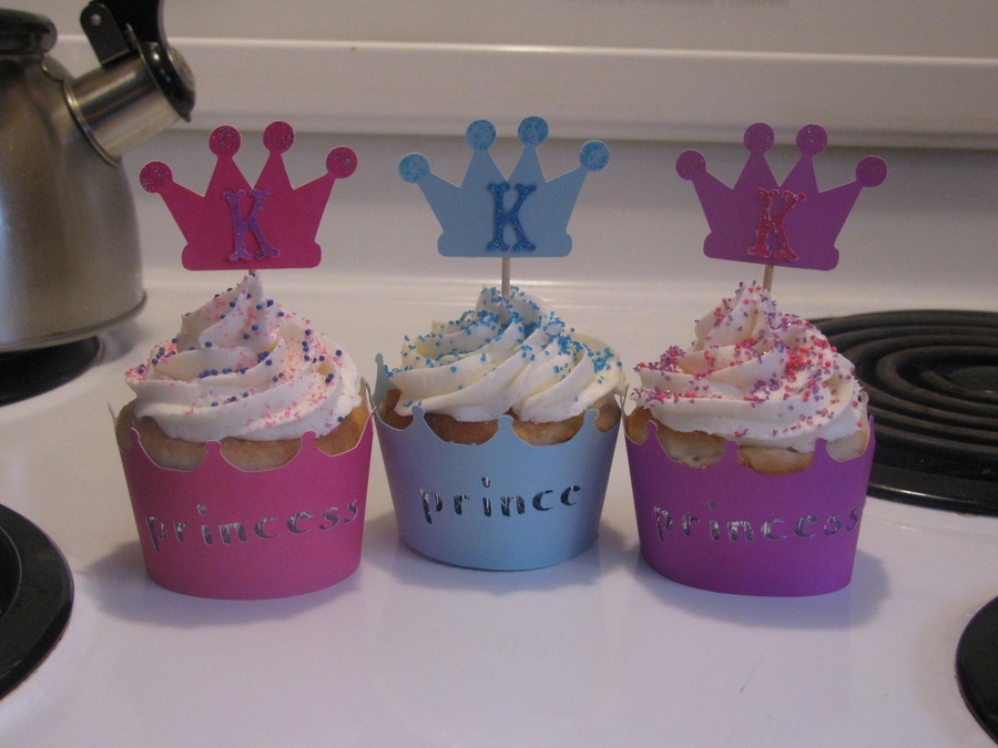 Princess And Prince Cupcakes - CakeCentral.com