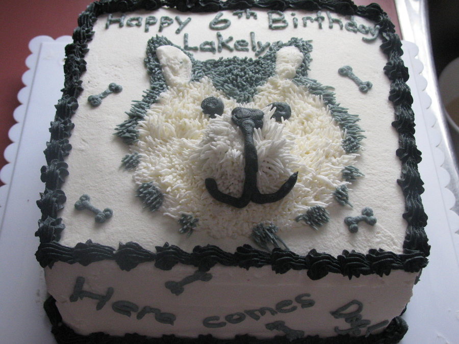 Husky Cake - CakeCentral.com