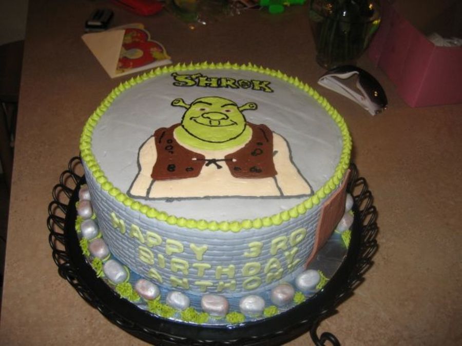 Shrek B-Day - CakeCentral.com