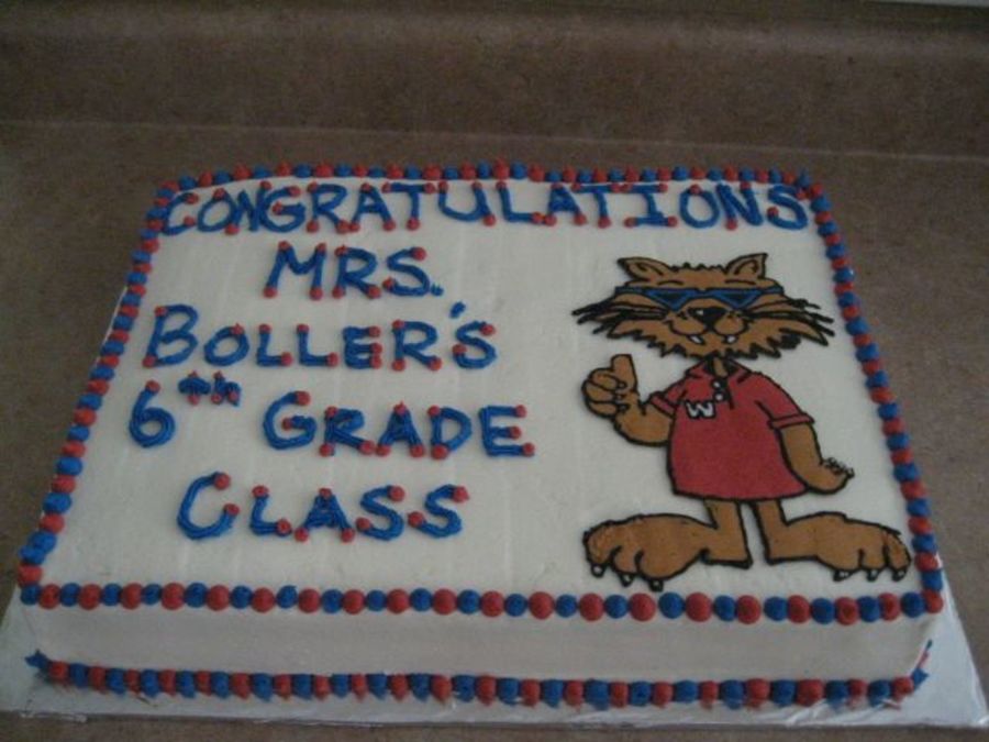 Wildcats Graduation - CakeCentral.com