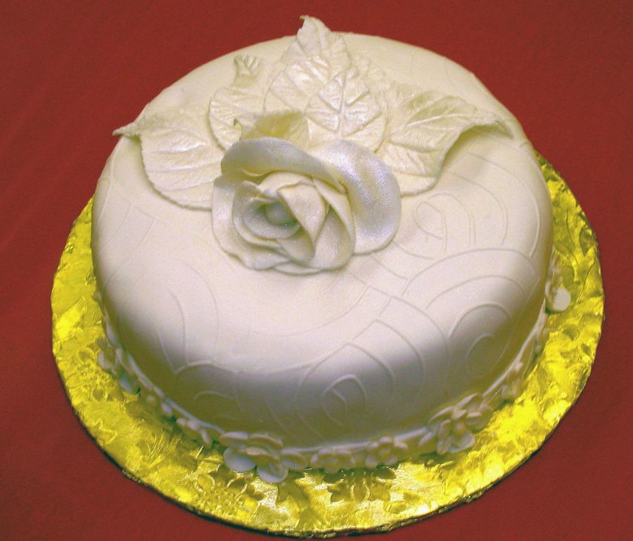 Fondant Wedding Cake Sampler - CakeCentral.com