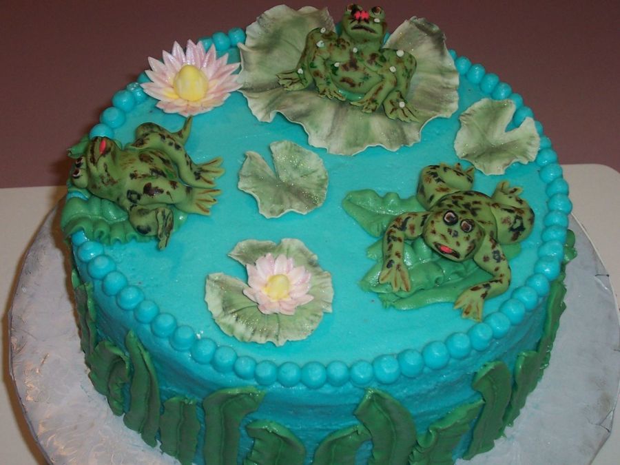 Frolicking Frogs - CakeCentral.com