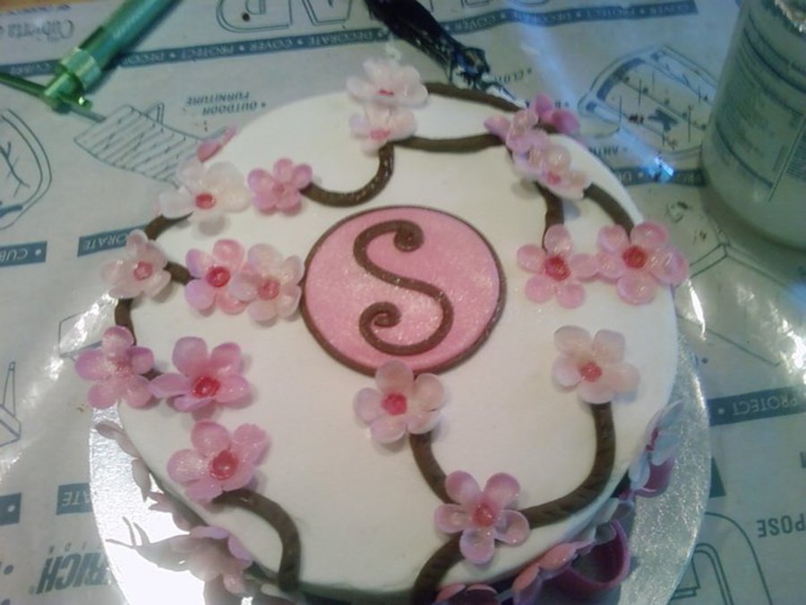 Cherry Blossoms - CakeCentral.com