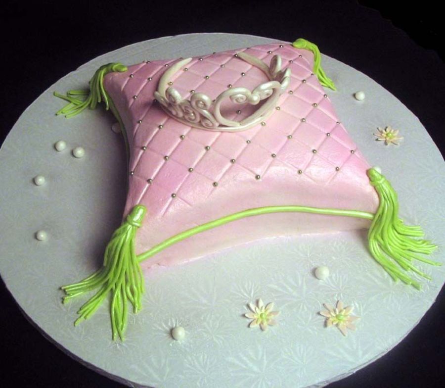 Pink Pillow Cake - CakeCentral.com