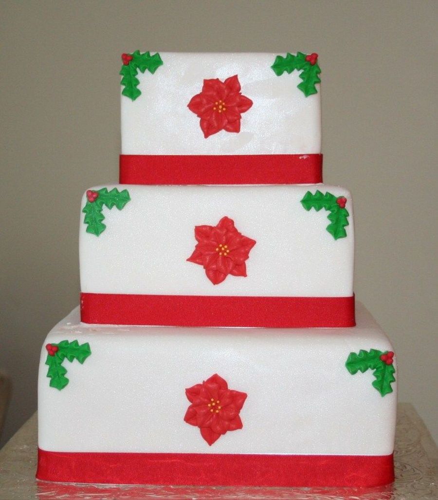 Holiday Wedding - CakeCentral.com