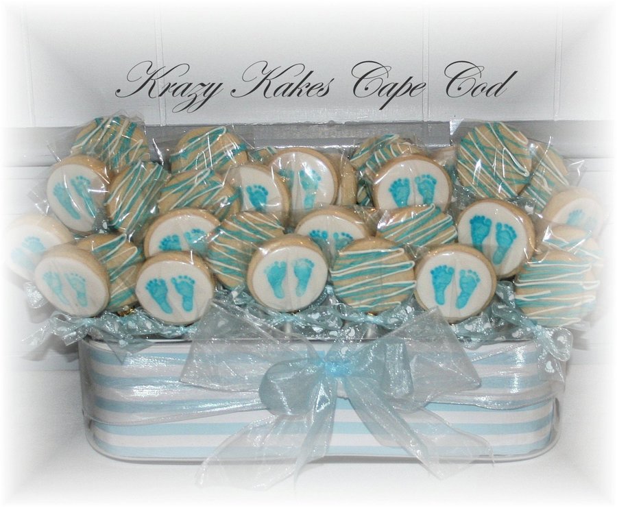 Baby Shower Feet - CakeCentral.com
