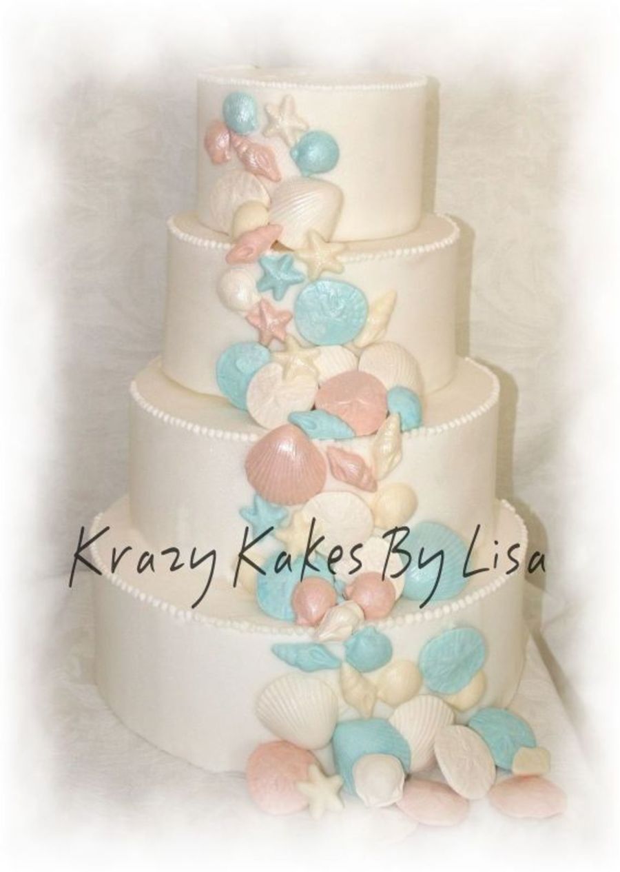 Pastel Sea Shells - CakeCentral.com