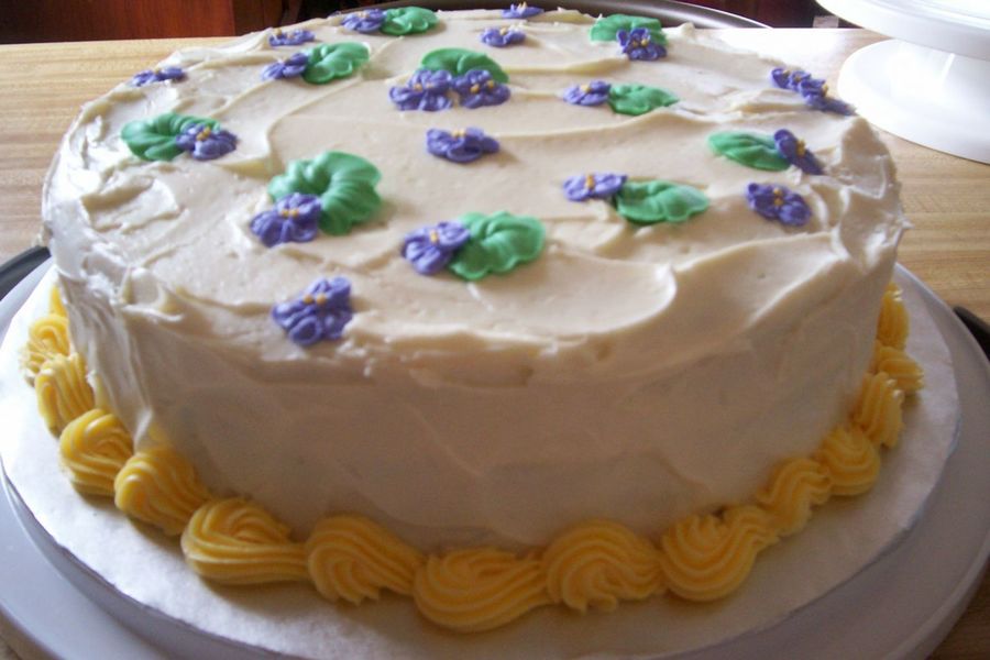 Violet Cake - CakeCentral.com