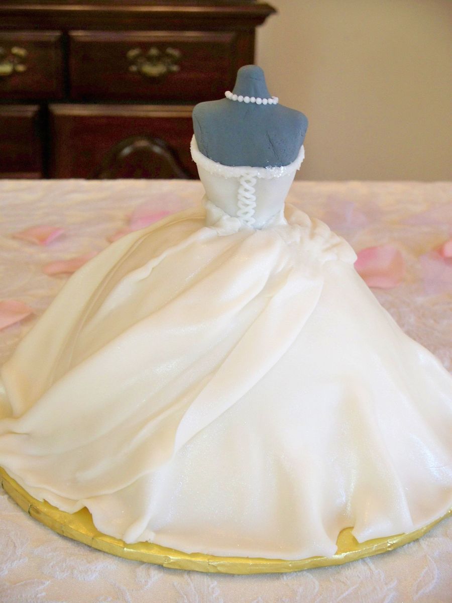 Dress Cake - CakeCentral.com