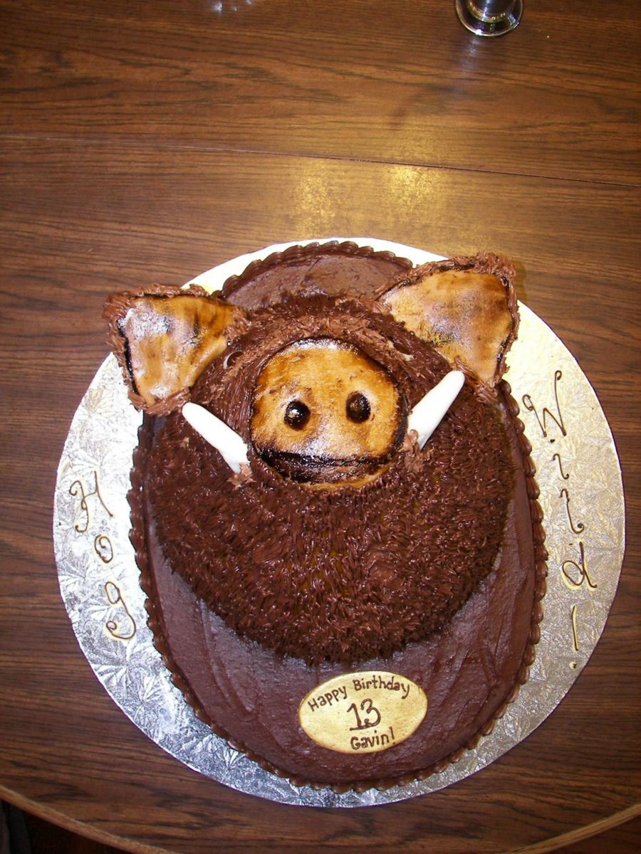 Hog Wild - CakeCentral.com