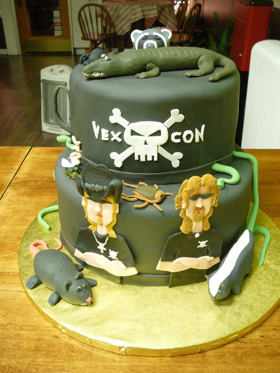 Billy The Exterminator Birthday Cake - CakeCentral.com