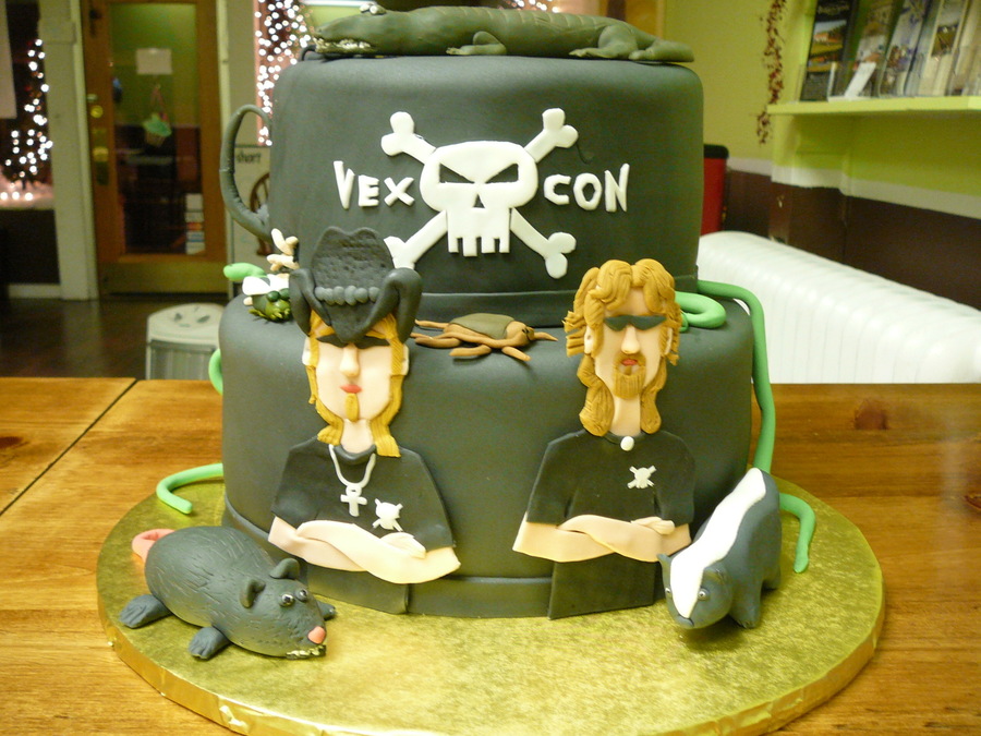 Billy The Exterminator Birthday Cake - CakeCentral.com