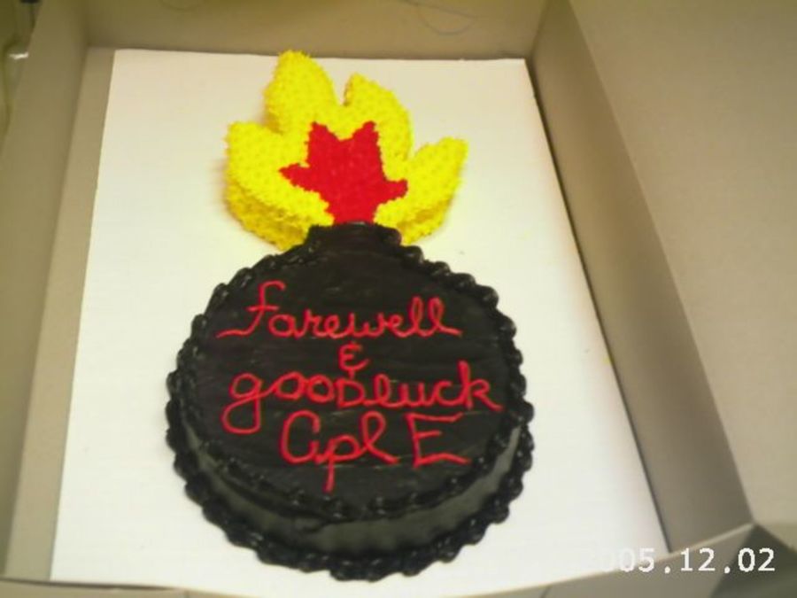 Bursting Bomb - CakeCentral.com