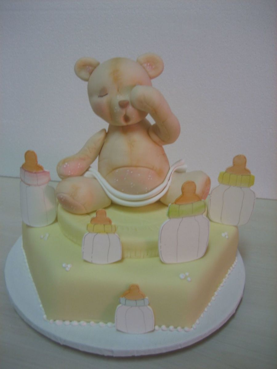 Sleepy Bear - CakeCentral.com