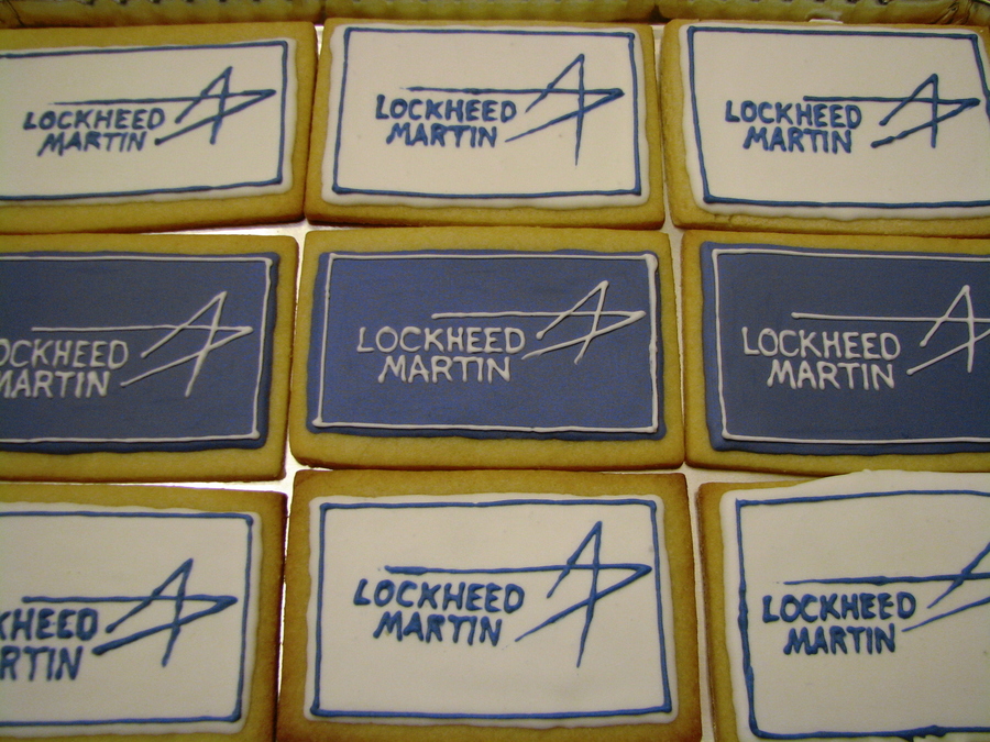 Lockheed Martin Logo - CakeCentral.com