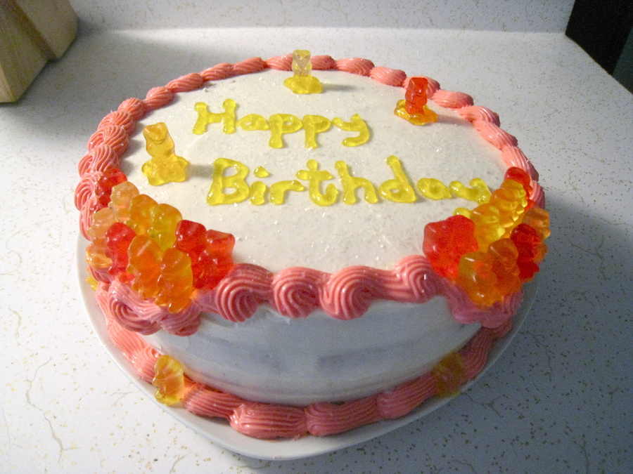 Gummy Bear Cake - CakeCentral.com