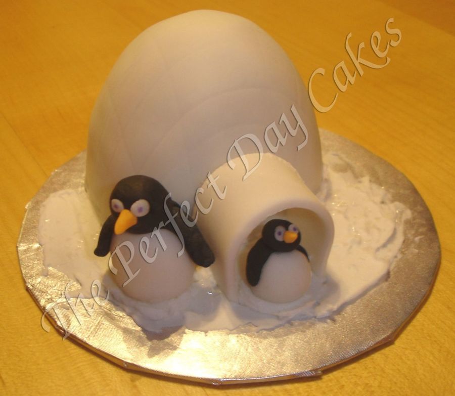 Mini Penguin Cake - CakeCentral.com