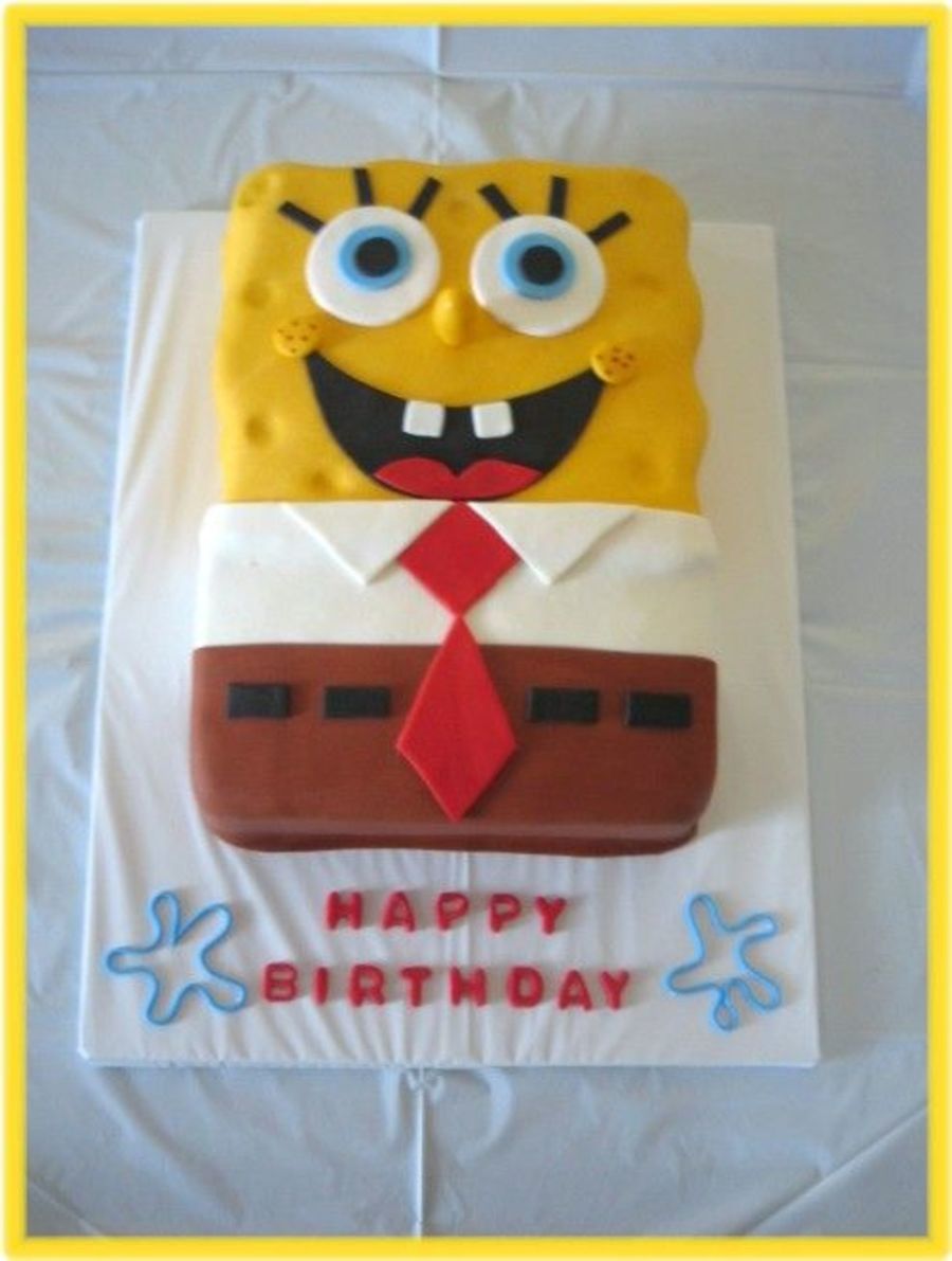 Sponge Bob! - CakeCentral.com