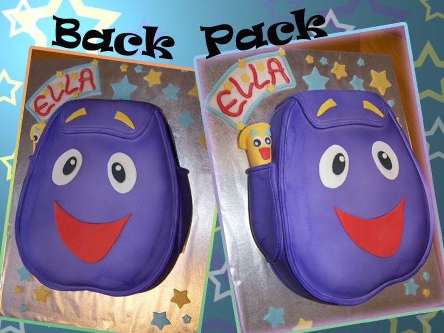 Back Pack Cake - CakeCentral.com