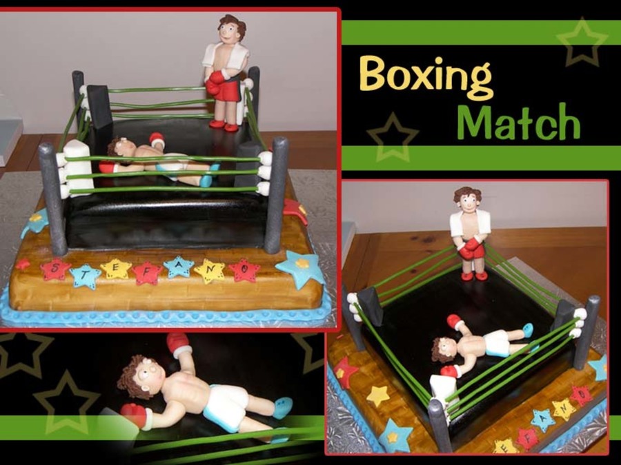 Boxing Match - CakeCentral.com