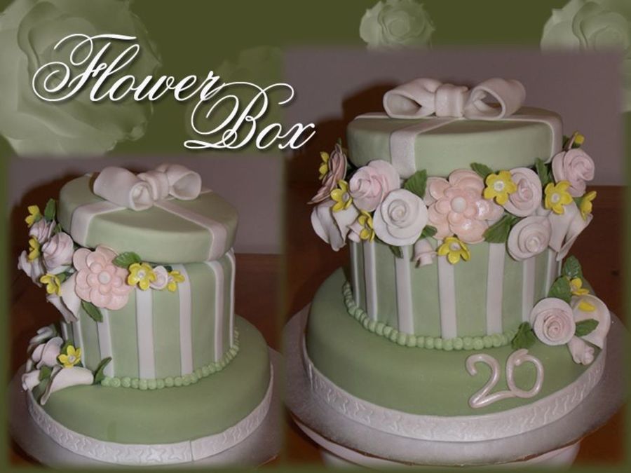 20Th Anniversary Cake - CakeCentral.com