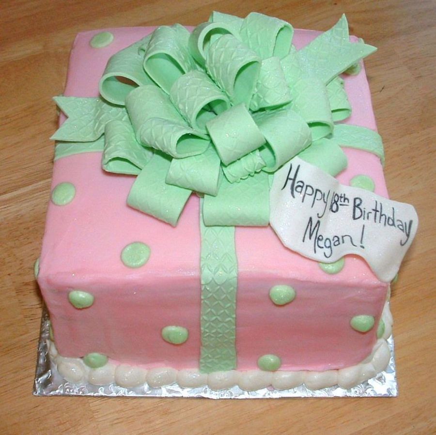 Gift Cake - CakeCentral.com