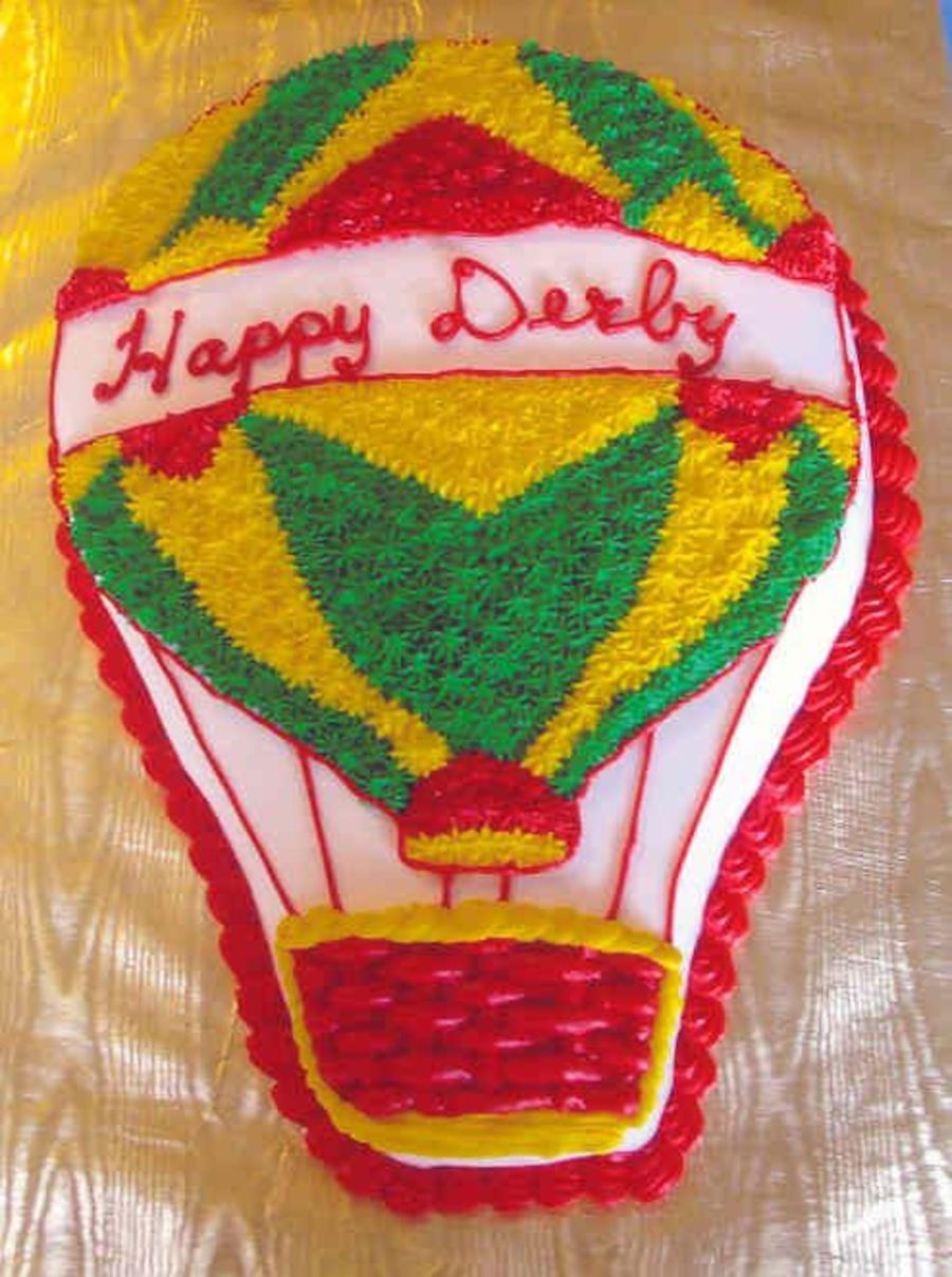 Derby Balloon - CakeCentral.com