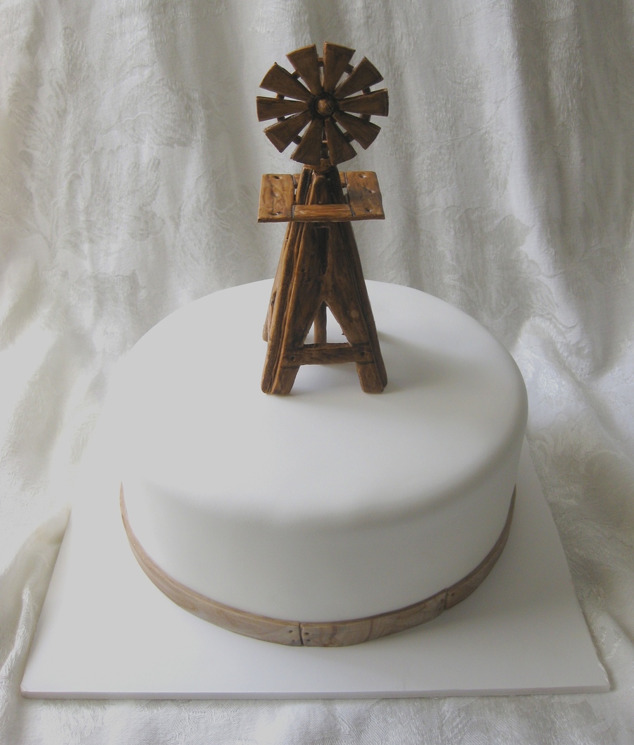 Windmill Cake Topper - CakeCentral.com